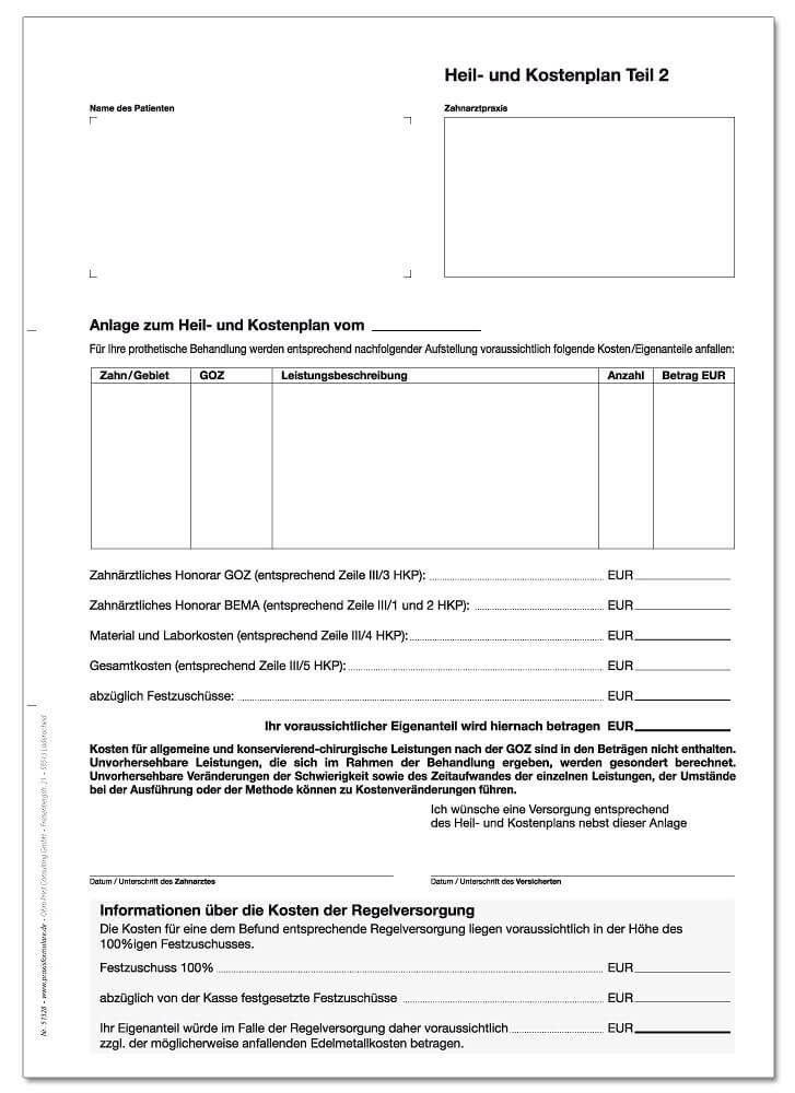 Heil- und Kostenplan verstehen | DDent Ratgeber